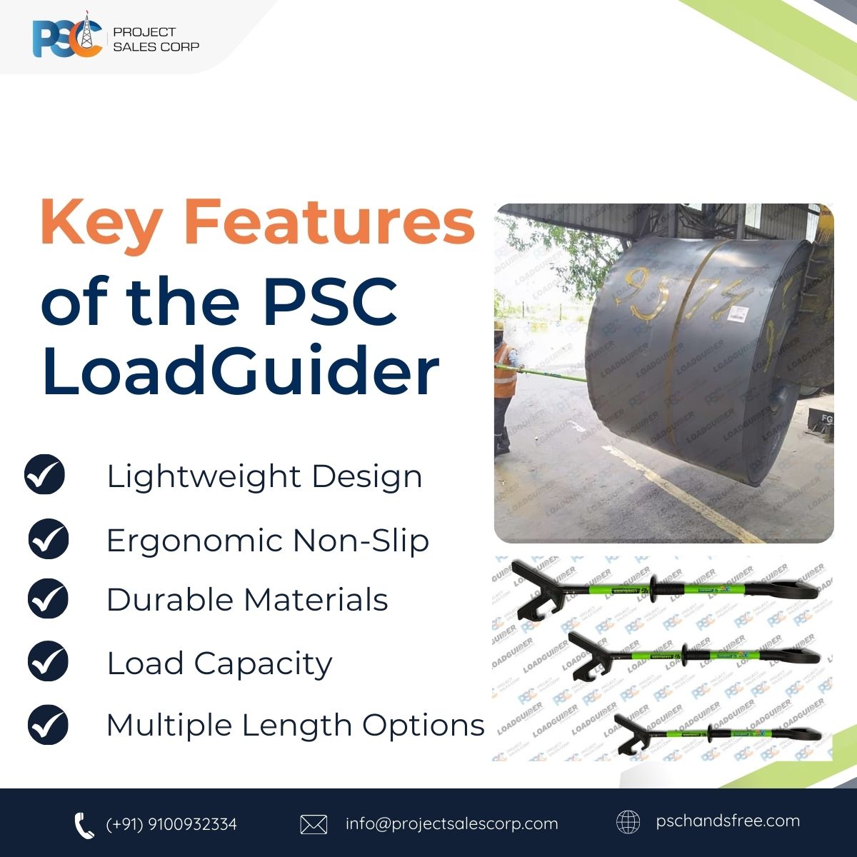 PSC LoadGuider Push/Pull Tool: Keeping Your Hands Safe During Operations
