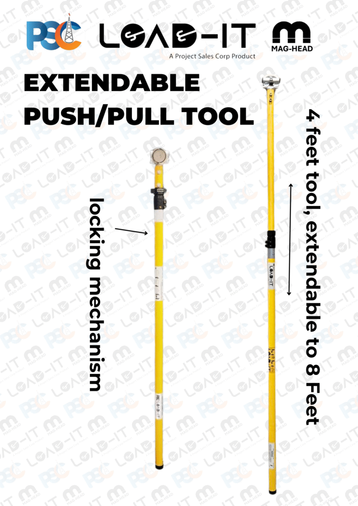 PSC Load-it® Maghead Extendable Push Pull Stick/Tool/Pole – No Touch ...
